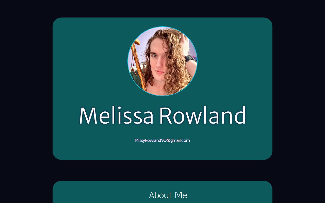 Melissa Rowland voiceover